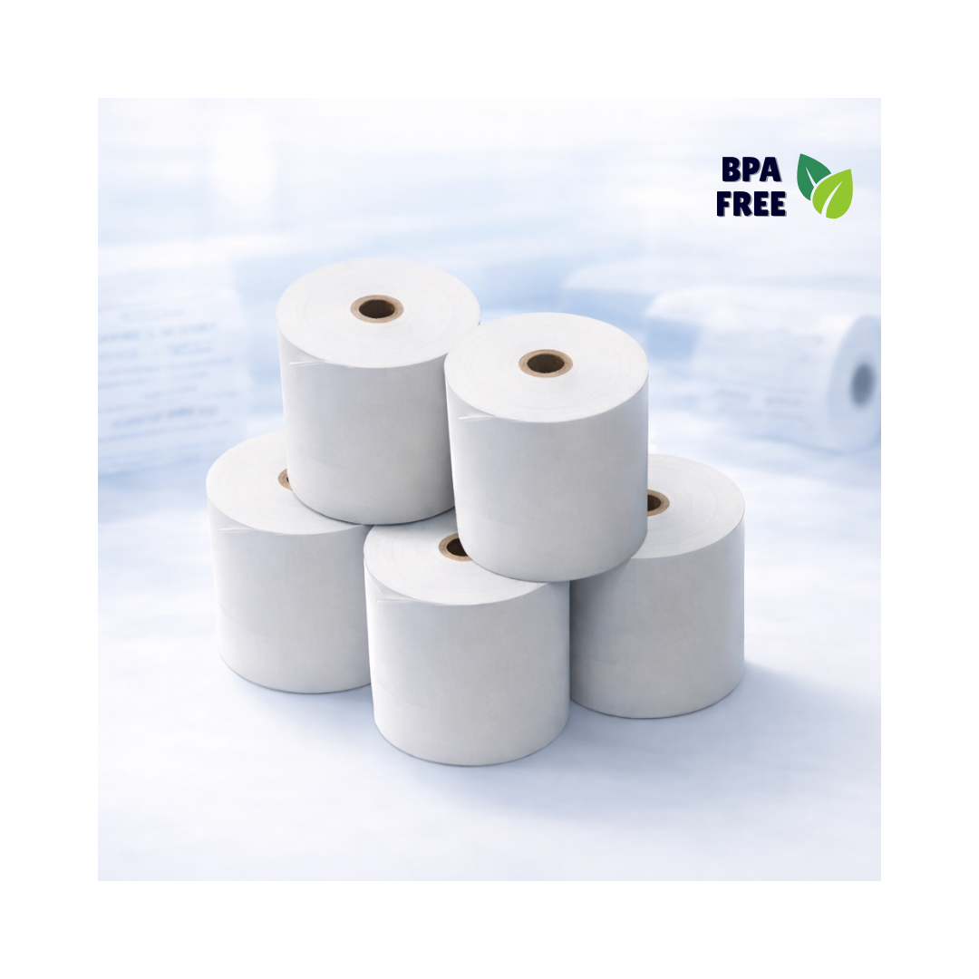 BPA-Free Thermal Receipt Paper Roll 80x80mm – Eco-Friendly & Compatible ...